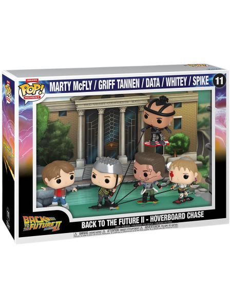 Фигурка Funko POP! Deluxe Moment. BTTF 2: Hoverboard Chase Marty/Griff ...
