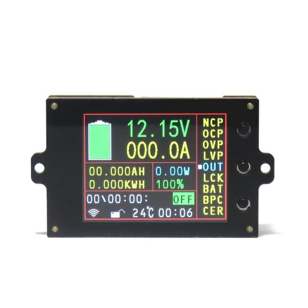 Напряжение Ammeter Temperation Coulomb емкость Power Meter Management ...