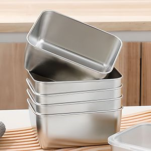Органайзер для холодильника нержавейка, Контейнер для продуктов ...