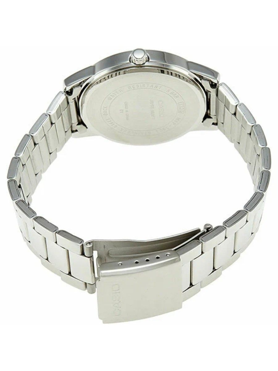 Японские кварцевые часы Casio Collection Mtp 1303d 1a на стальном браслете с водозащитой 5 Бар