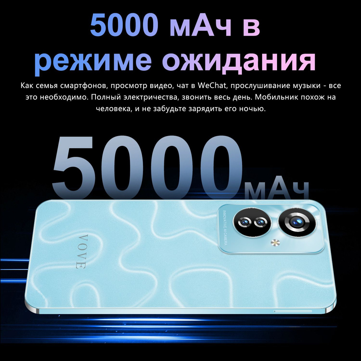 Смартфон vove Reno 11F-7a 512 ГБ 16 ГБ Бордовый IPS 2 SIM купить c ...