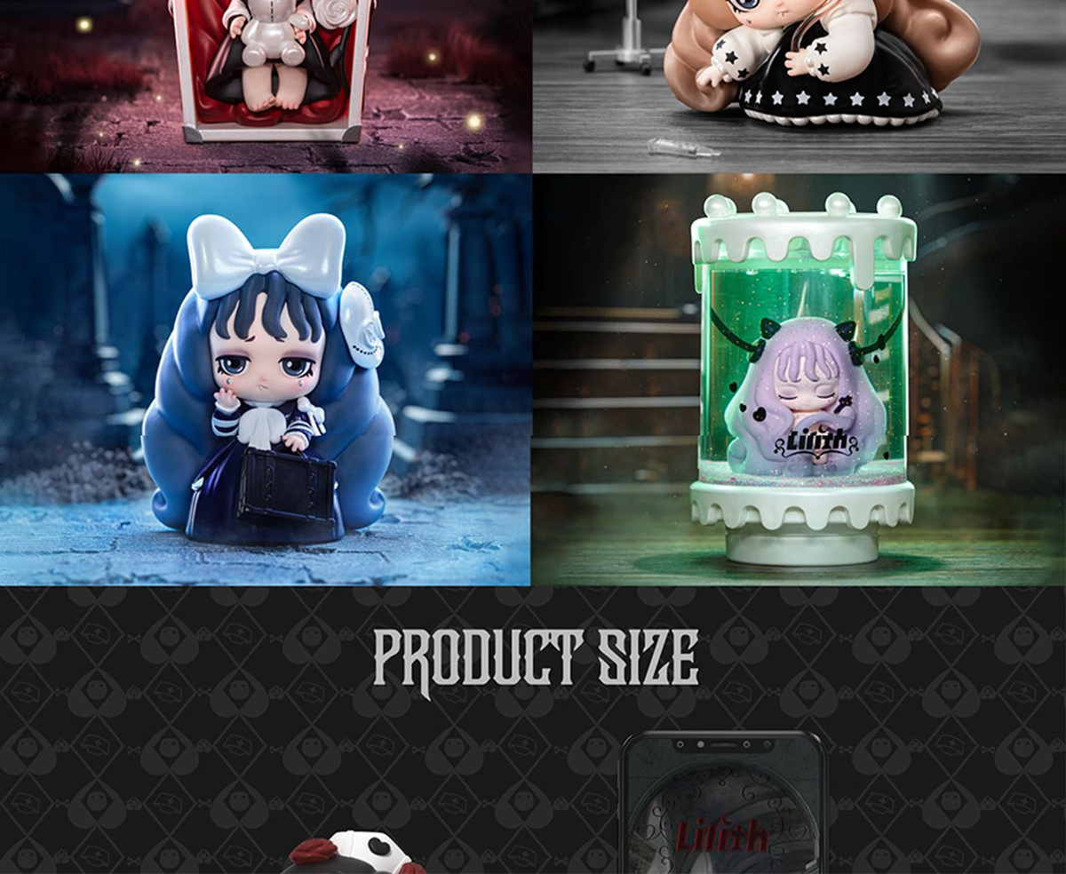 Коллекционная фигурка Слепая коробка 52TOYS Lilith Secret Experiment ...