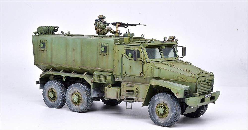 RPG-Model 35008 Русский Урал 63095 Тайфун-У противоминная бронемашина 1 ...