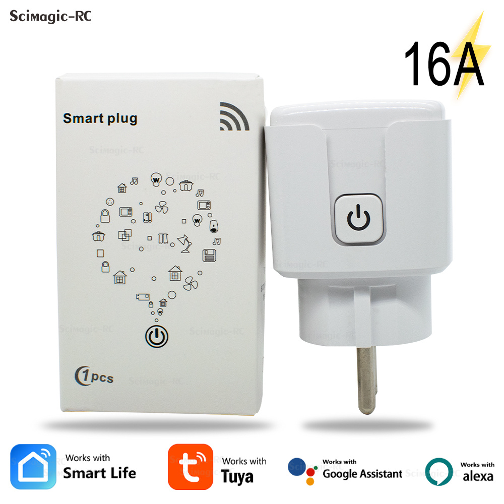 Умная беспроводная розетка, голWi-Fiосовое управление Alexa, таймер ...