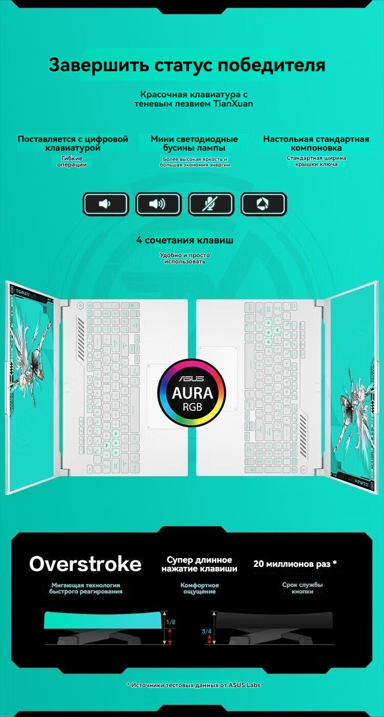 Игровой ноутбук ASUS, 15.6, T6-TX4, AMD Ryzen 7 7435H, 16 ГБ, NVIDIA ...