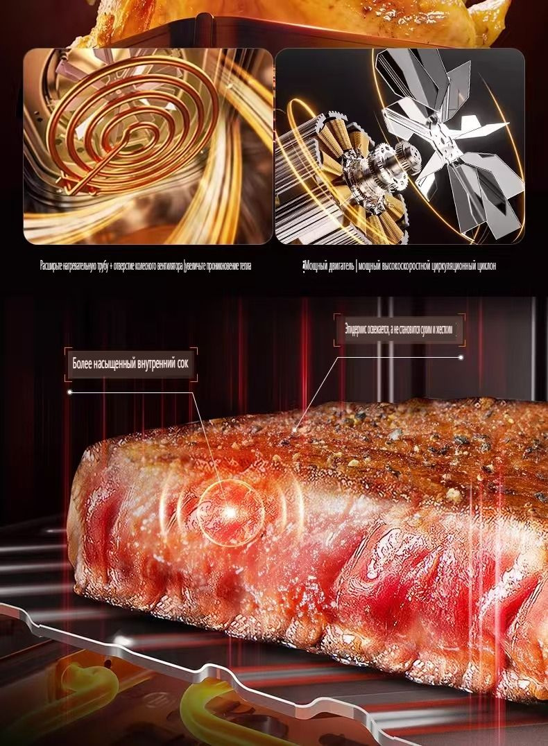 Аэрогриль 7777-sd3652, черный матовый купить на OZON по низкой цене (2412395931)