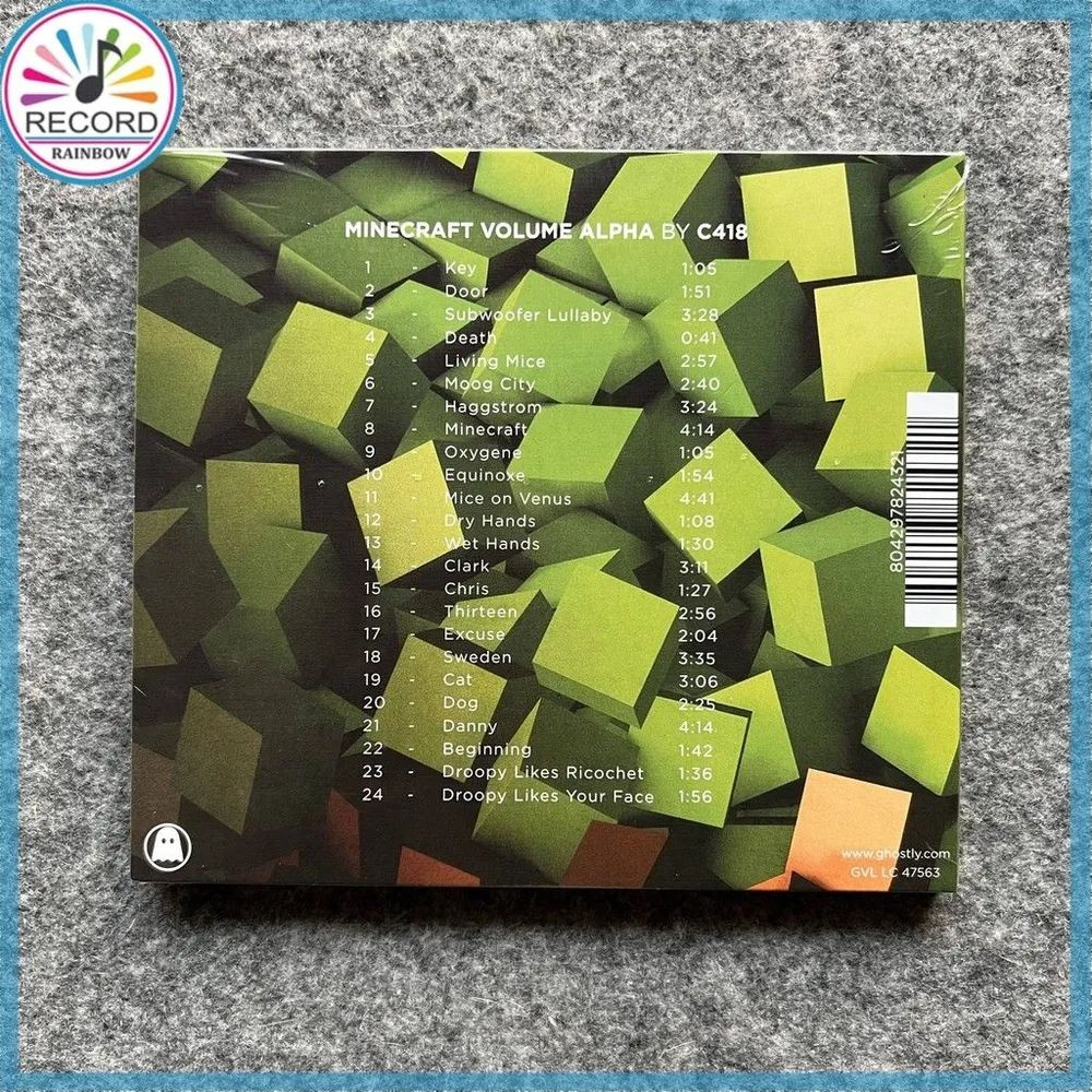 CD C418 Minecraft Volume Alpha CD Совершенно новый Запечатанный Альбом ...