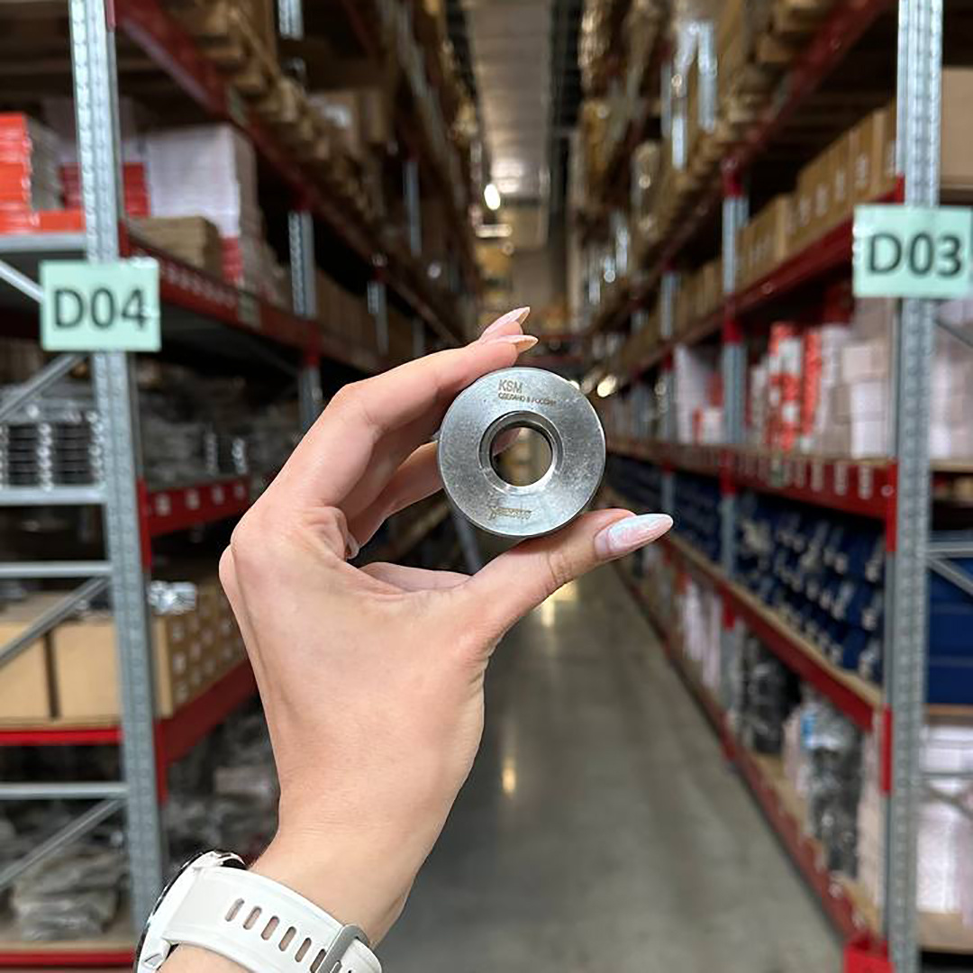 Гайка трапецеидальная 20 мм KSM, левая резьба, шаг 4 мм, сталь 20-4-G ISKRA купить на OZON по ...