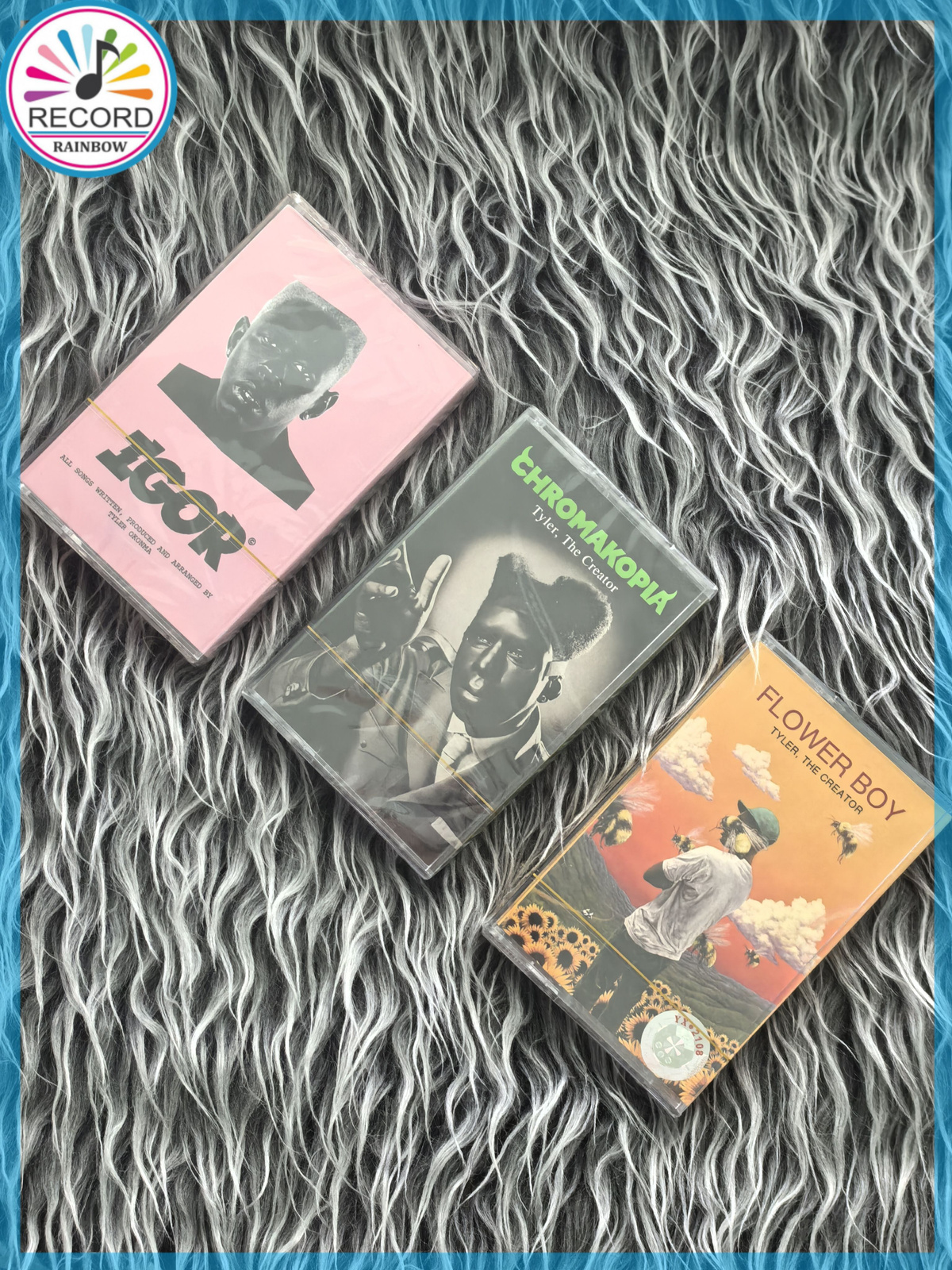 Tyler The Creator CHROMAKOPIA , Flower Boy , Igor 3 кассета Совершенно ...