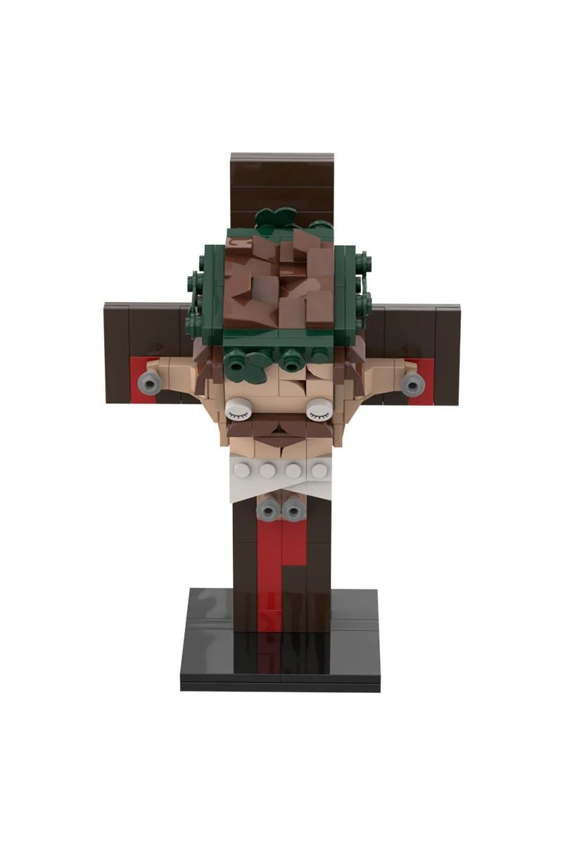 Конструктор MOC совместим с Lego Jesus Cross, подходит для детей, для ...