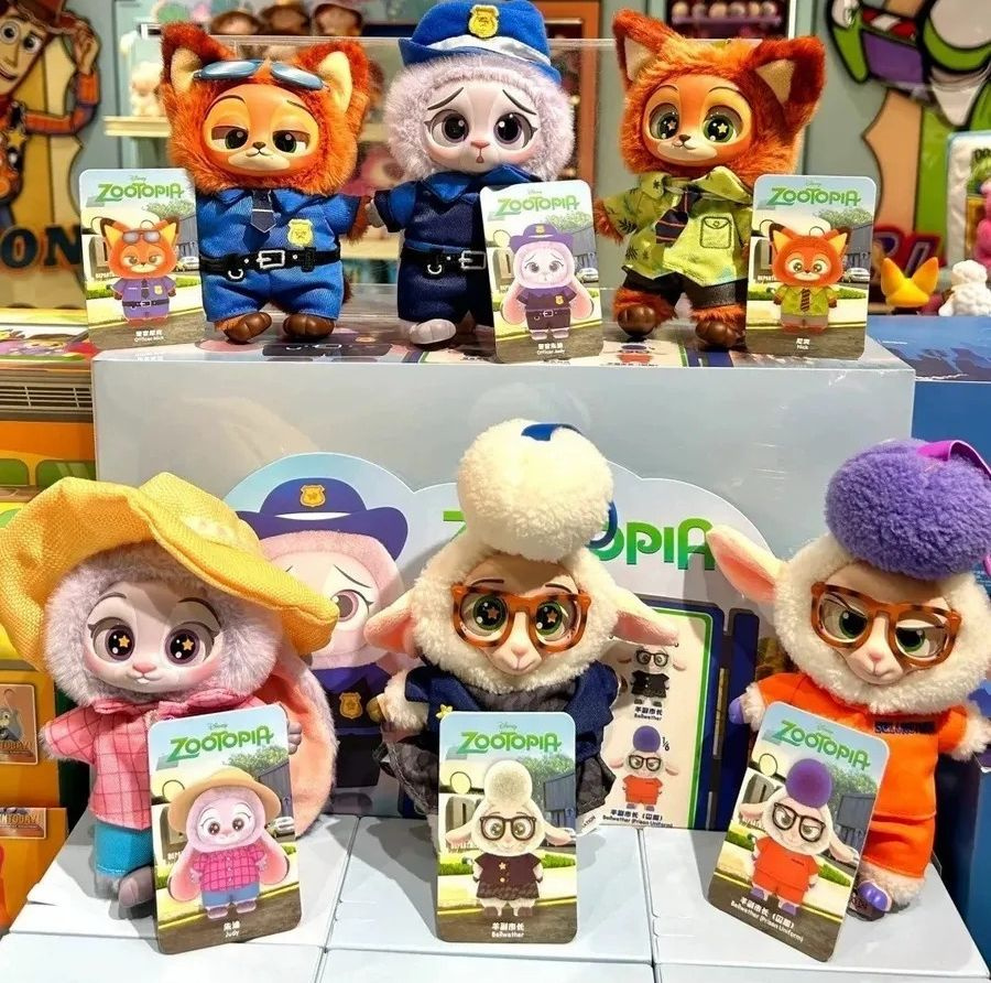 Zootopia Зверополис Игрушка сюрприз Blind Box miniso купить на OZON по ...