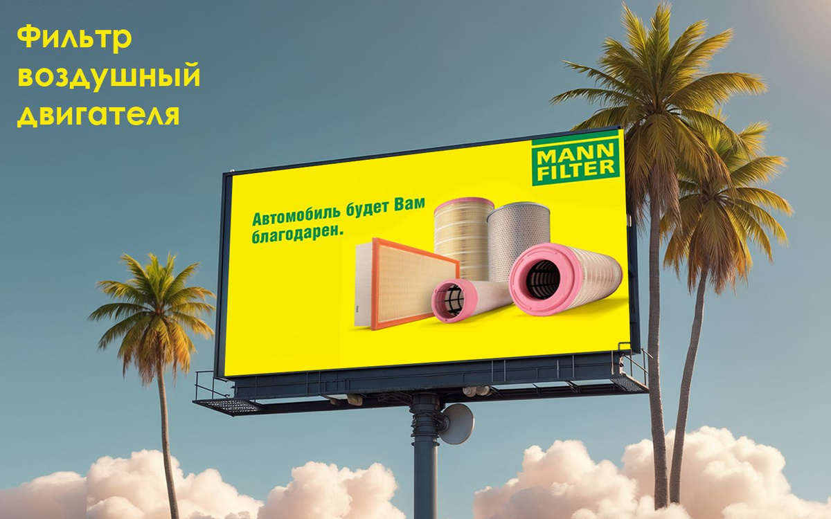 MANN FILTER Фильтр воздушный арт. C28004, 1 шт. купить на OZON по ...