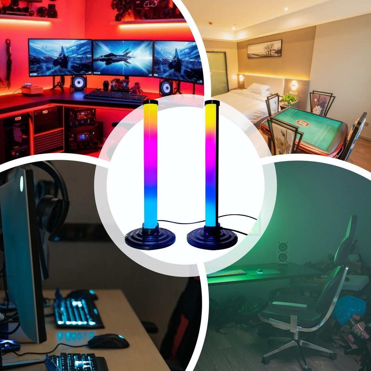 RGB-подсветка, RGB-подсветка ,Светодиодная свеча купить на OZON по низкой цене (2971779927)