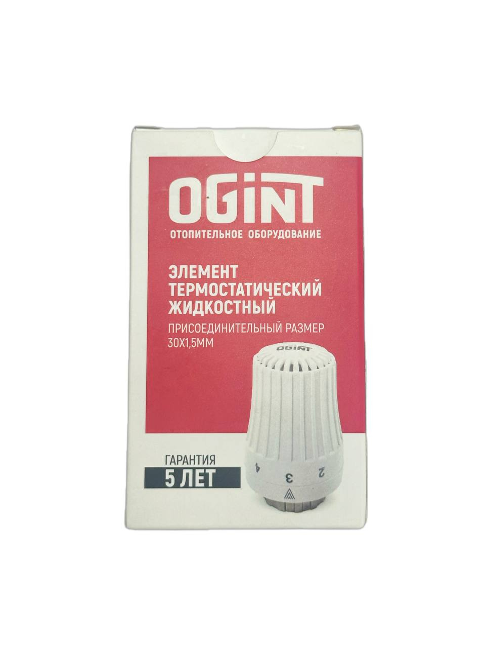 Термоголовка радиаторная, жидкостная Ogint М30х1.5, Белая. купить на OZON по низкой цене ...