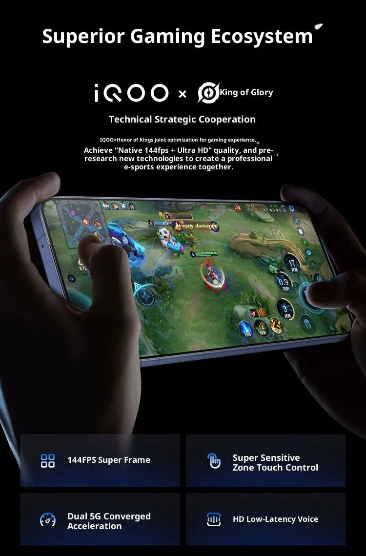 Смартфон iQOO NEO 256 ГБ 12 ГБ Серебряный 6.82 OLED/AMOLED IQOO NEO11 ...