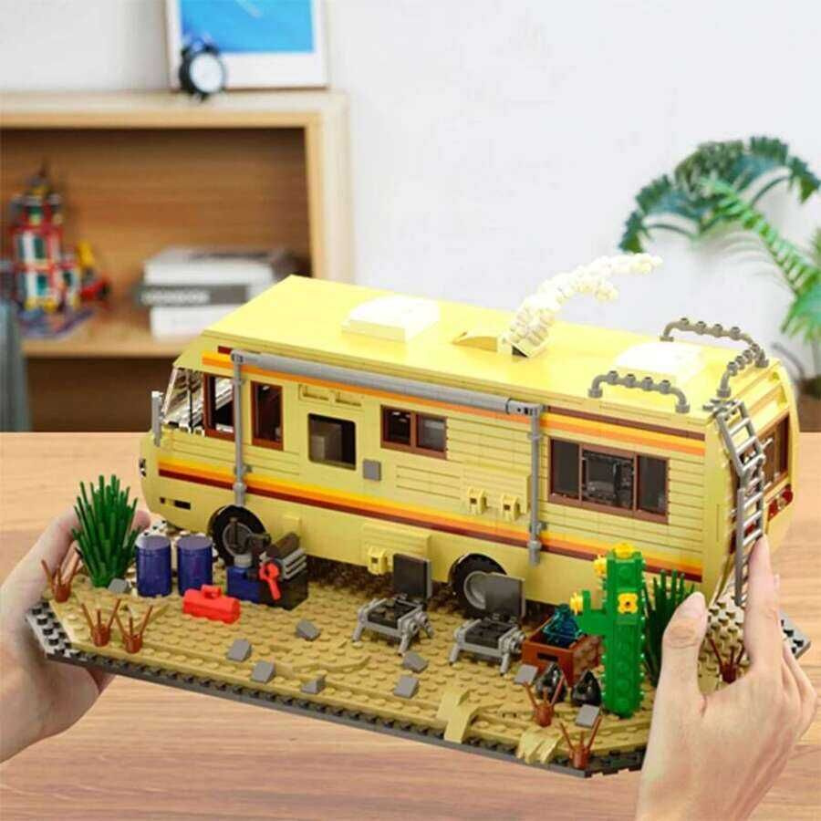 Конструктор Breaking Bad RV Adventure Camper Bus из пластика купить на ...