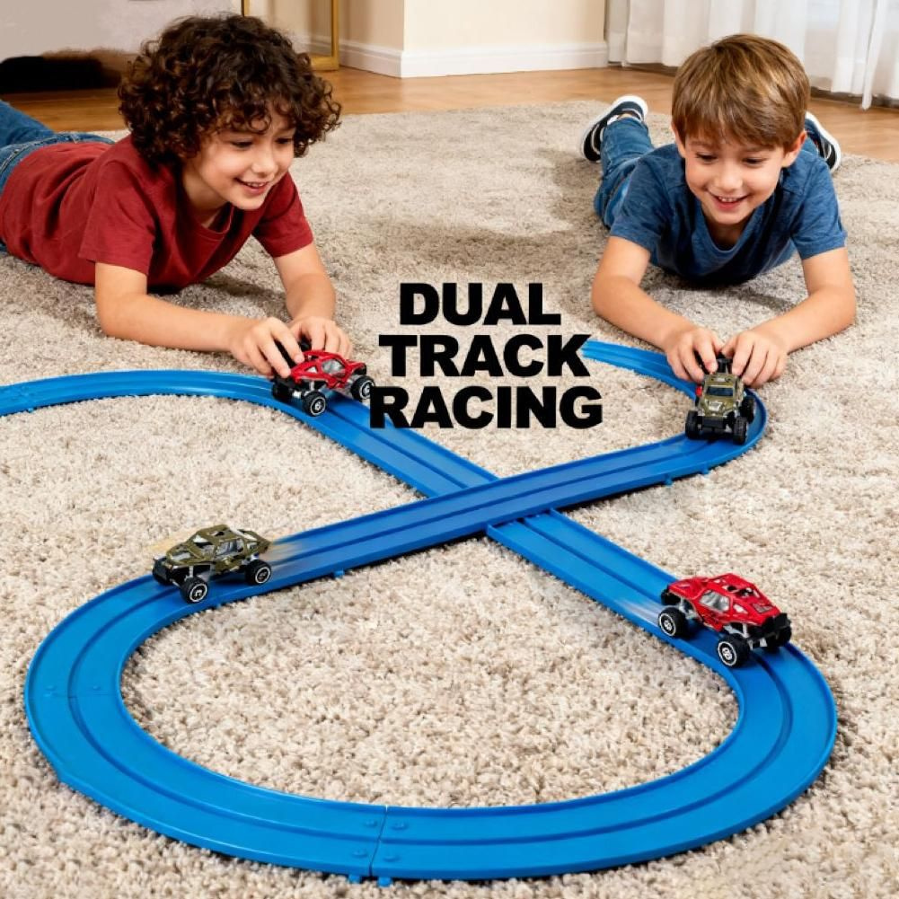 Игрушечный трек Hot Wheels Track Creator Triple Loops Race Track ...