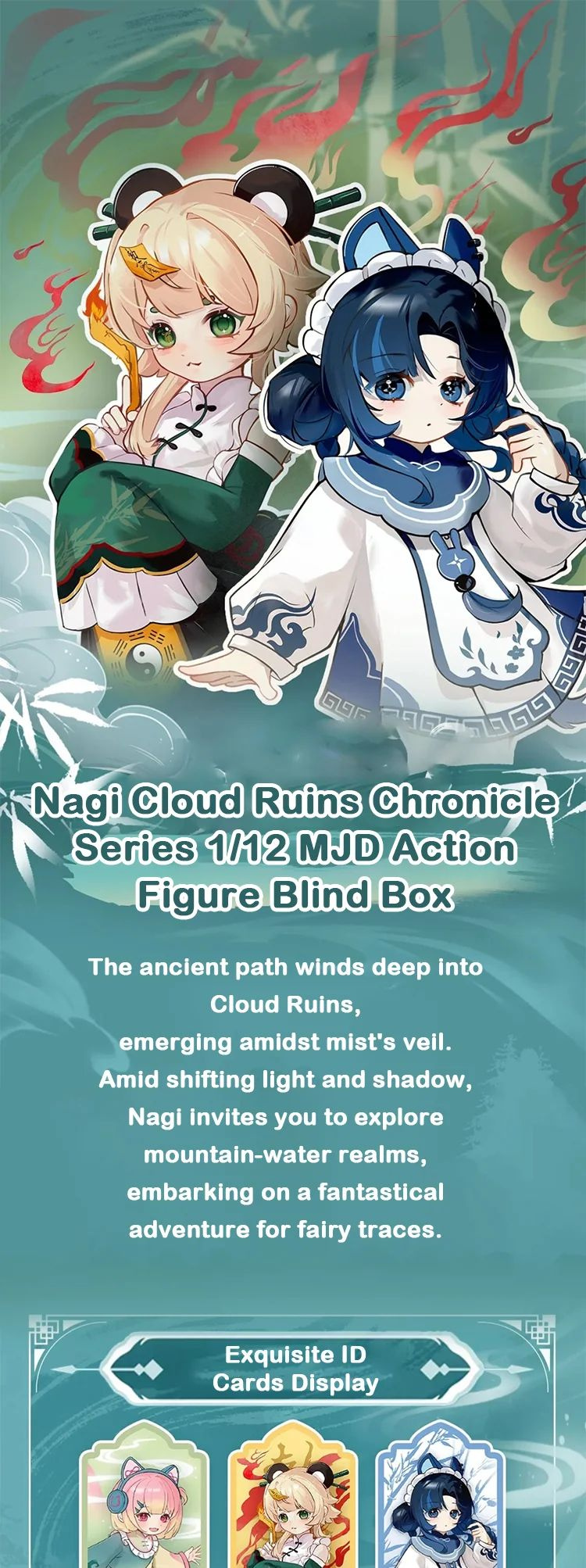 Кукла 1/12 BJD Nagi Cloud Ruins Chronicle Series-Tinglan(Rabbit) купить ...