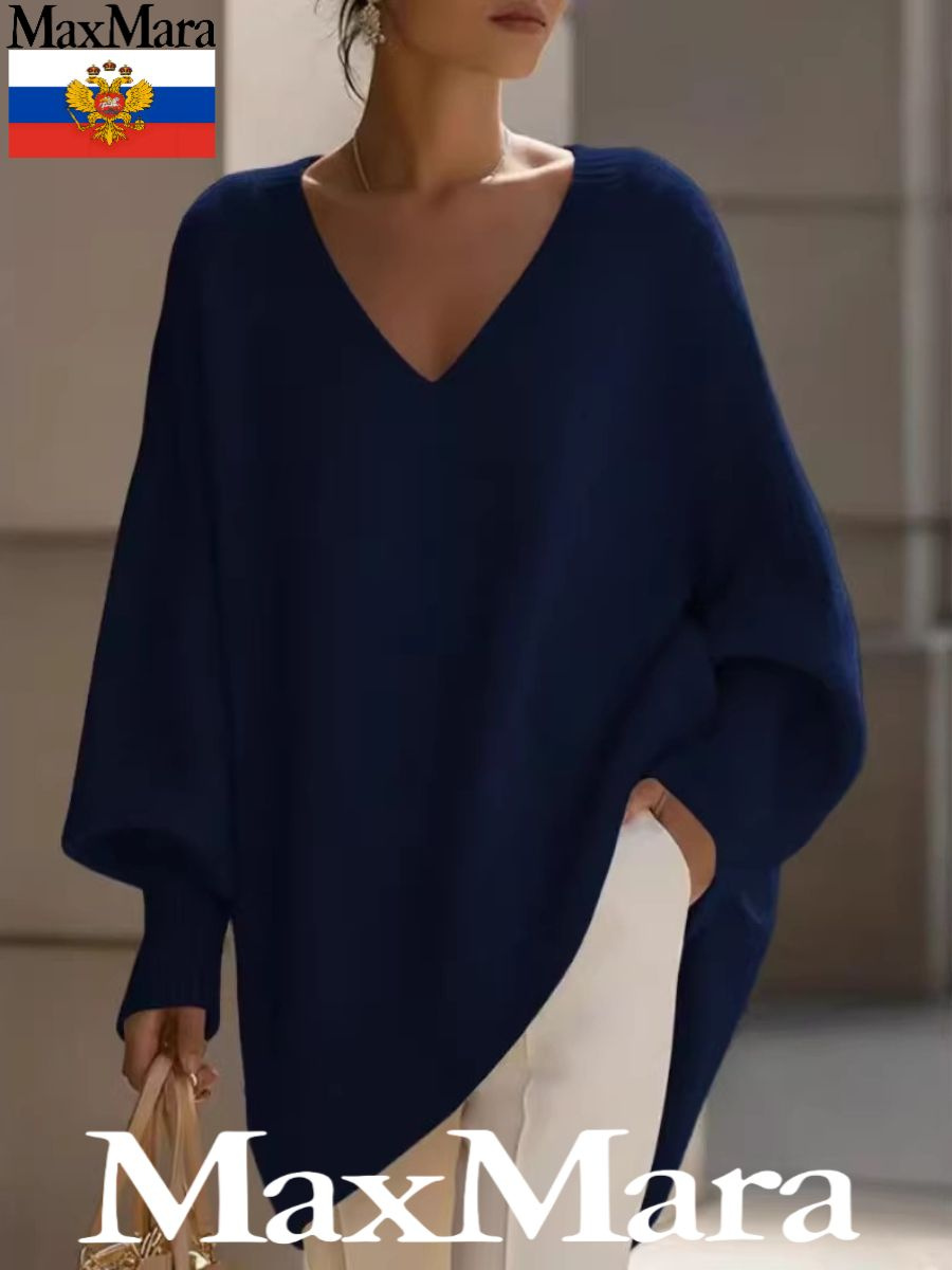 Свитер Женский Max Mara белый, молочный Овечья шерсть, размер 52 Лейбл ...