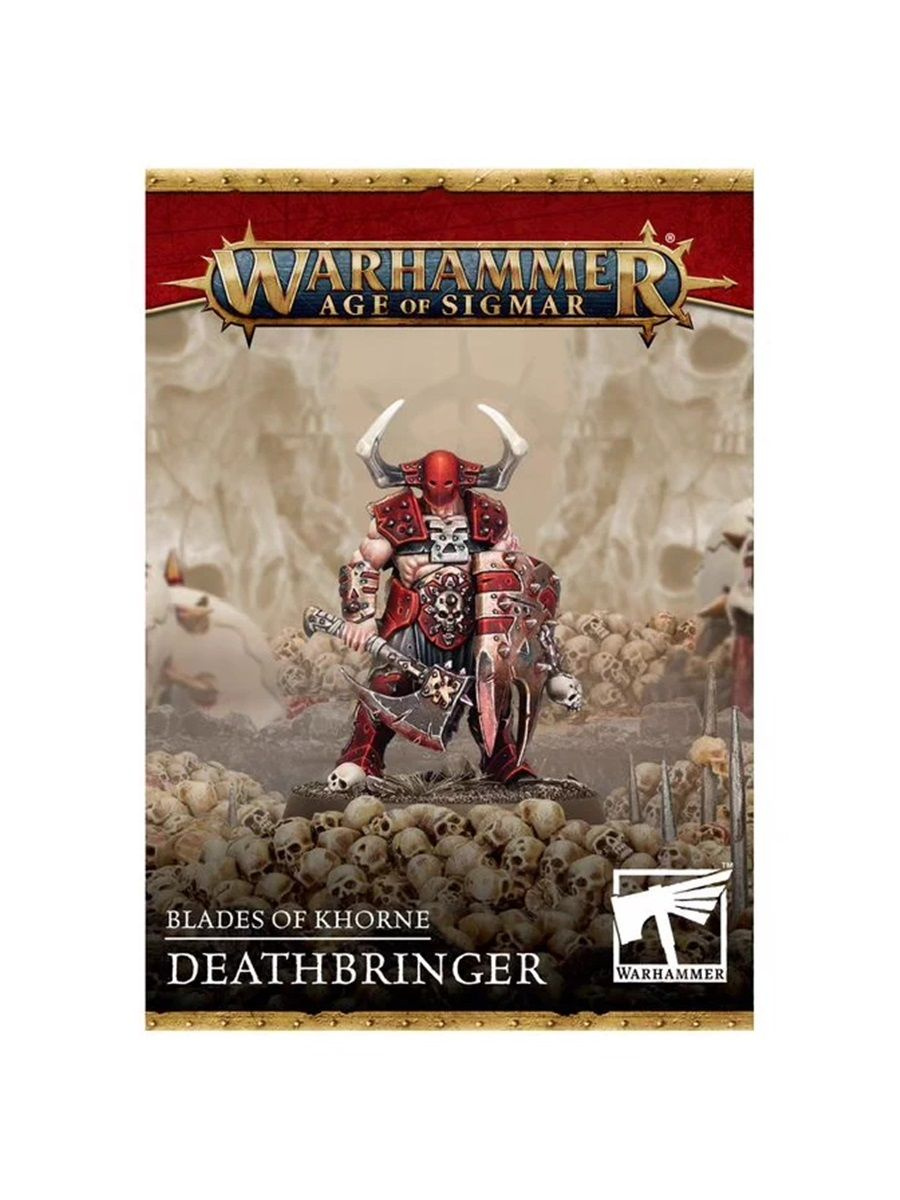 Миниатюры Warhammer Age of Sigmar: Blades of Khorne:Deathbringer купить ...