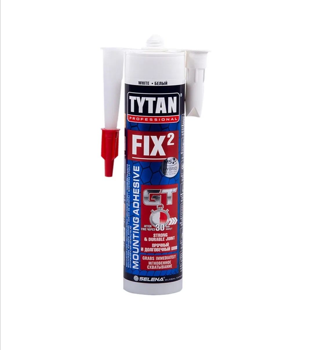Клей монтажный Tytan Professional Fix2 GT, 290 мл, белый, 6шт купить на ...