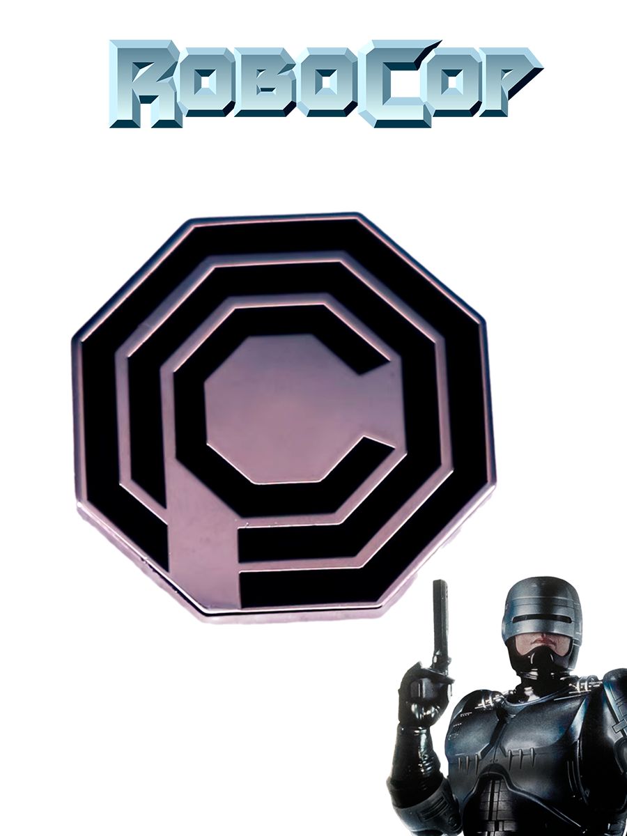 Значок Robocop OCP из игры Робокоп купить на OZON по низкой цене ...