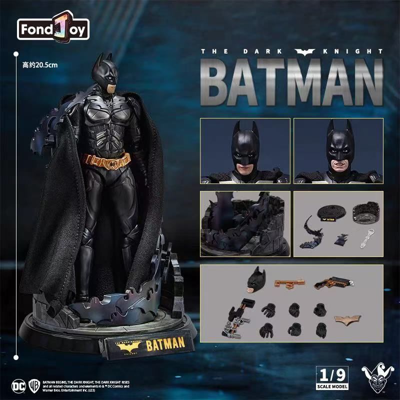 DC Comics/FondJoy BATMAN Фигурка,подвижные фигурки,1/9th scale model ...