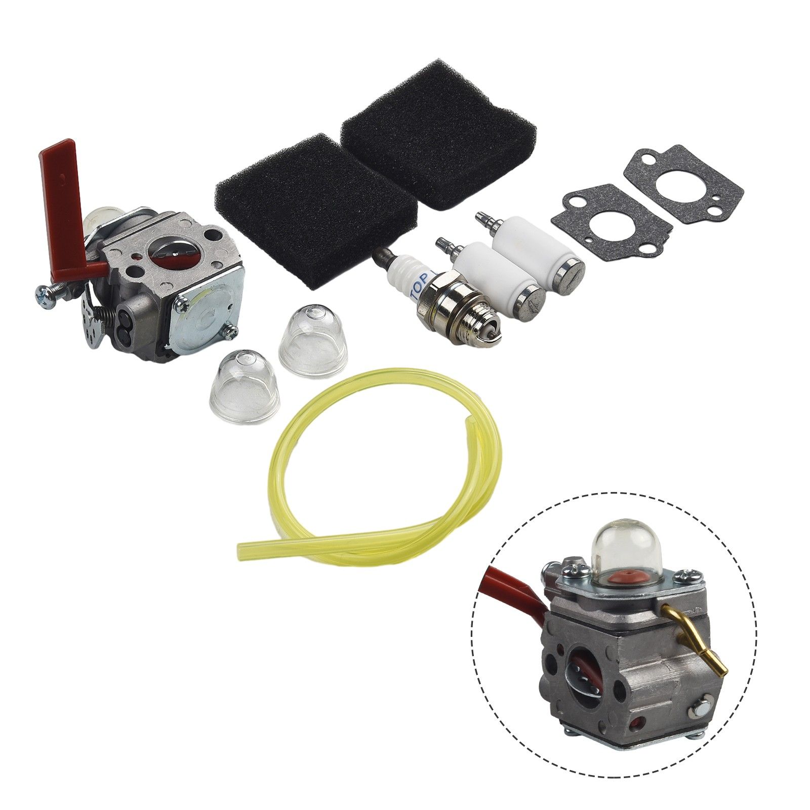 Карбюратор Для Homelite ST155 ST185BC ST275 ST285BC ST145 ST155 ST175BC ...