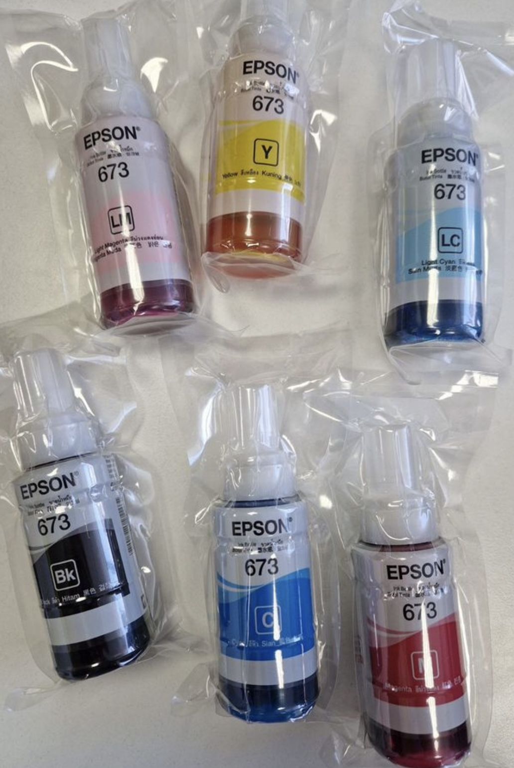 Расходник для печати Epson 673, Набор CMYK LcLm купить c доставкой на ...