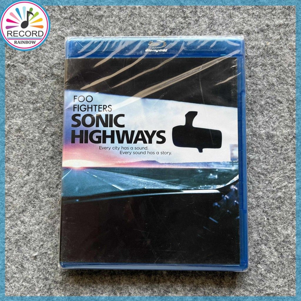 Foo Fighters Sonic Highways 3-Disc Blu-ray 1Z03951 запечатанный ...