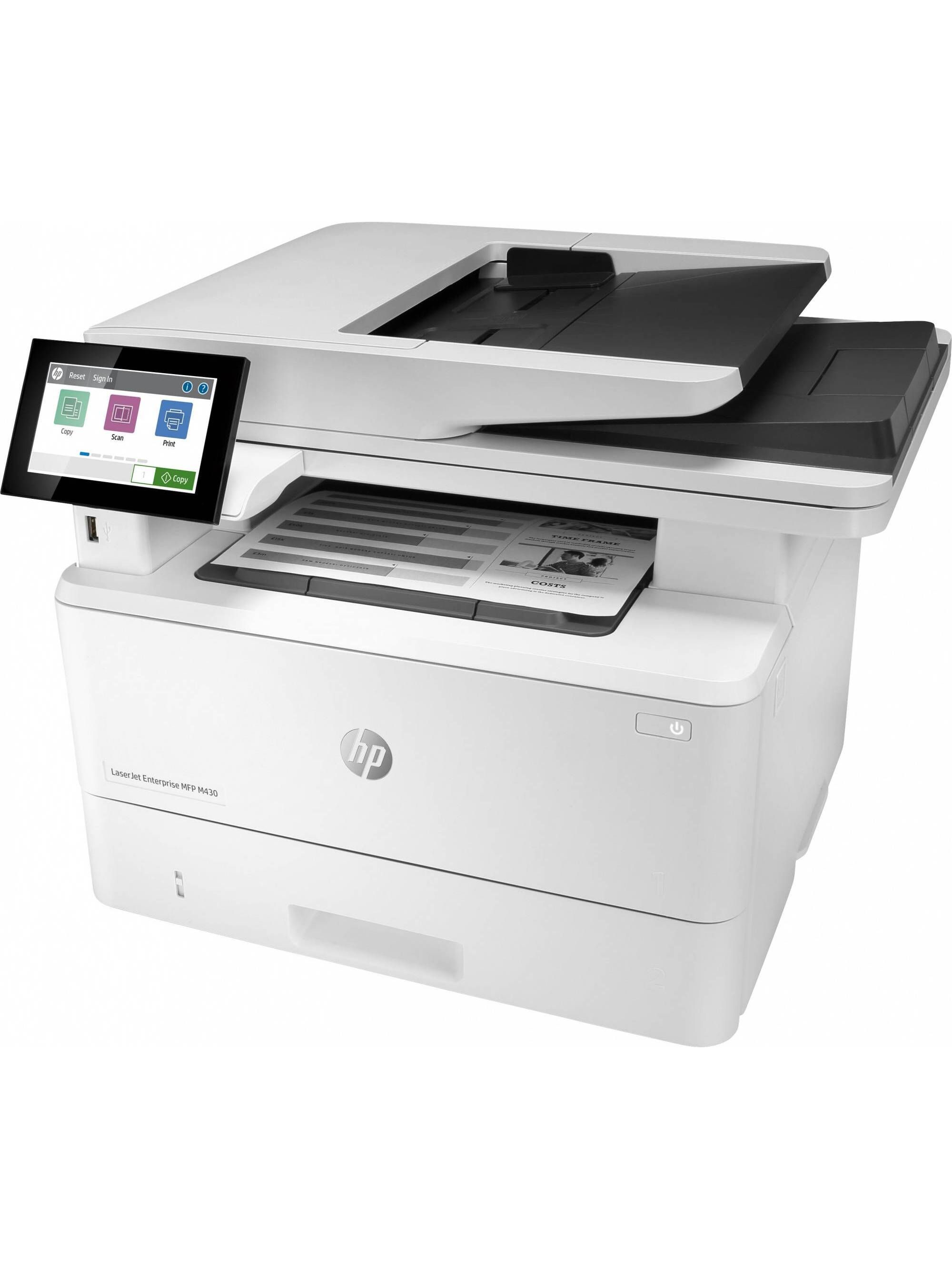 Лазерное МФУ/ HP LaserJet Enterprise MFP M430f купить на OZON по низкой ...