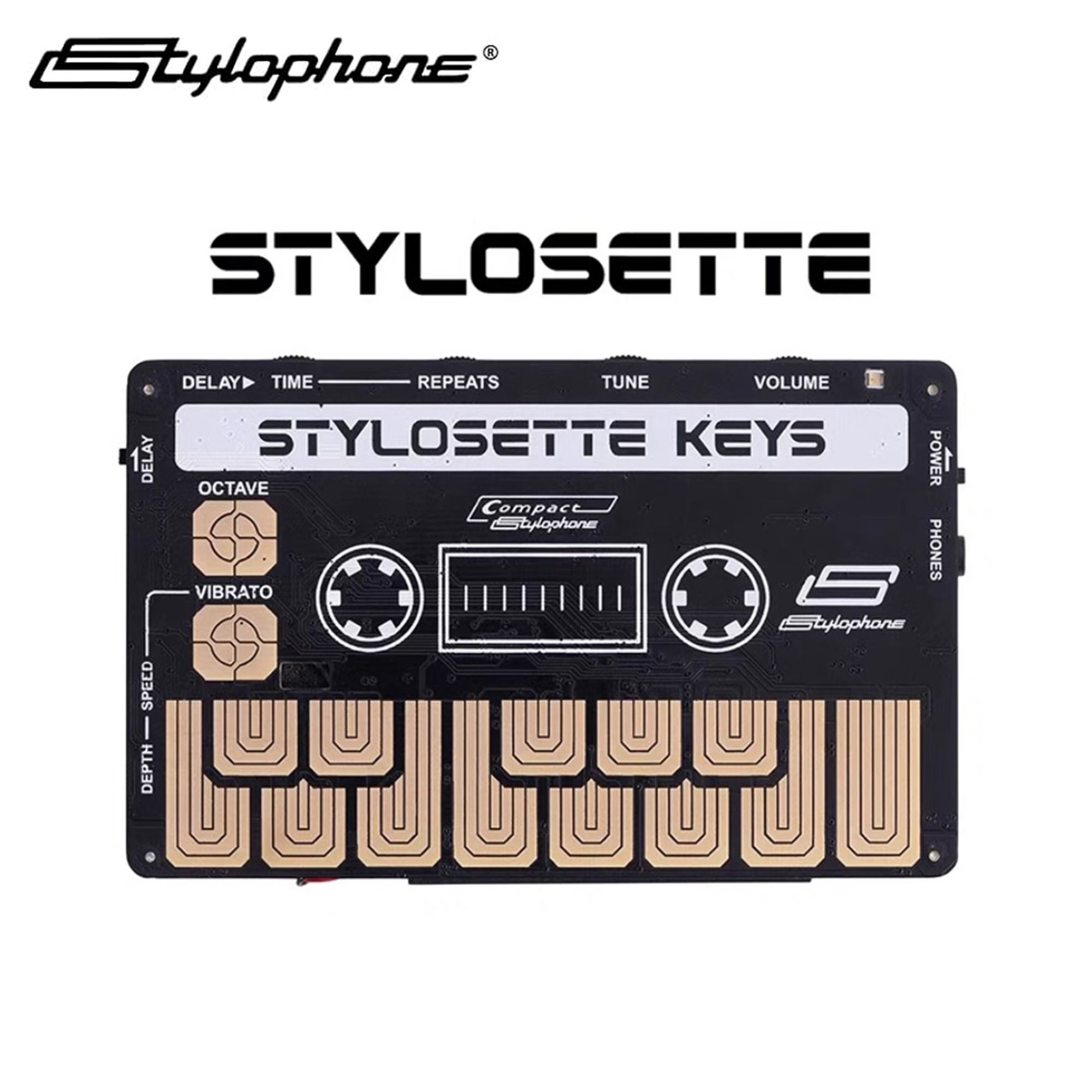 Stylophone Stylosette Мини-аналоговая синтезаторная клавиатура ...