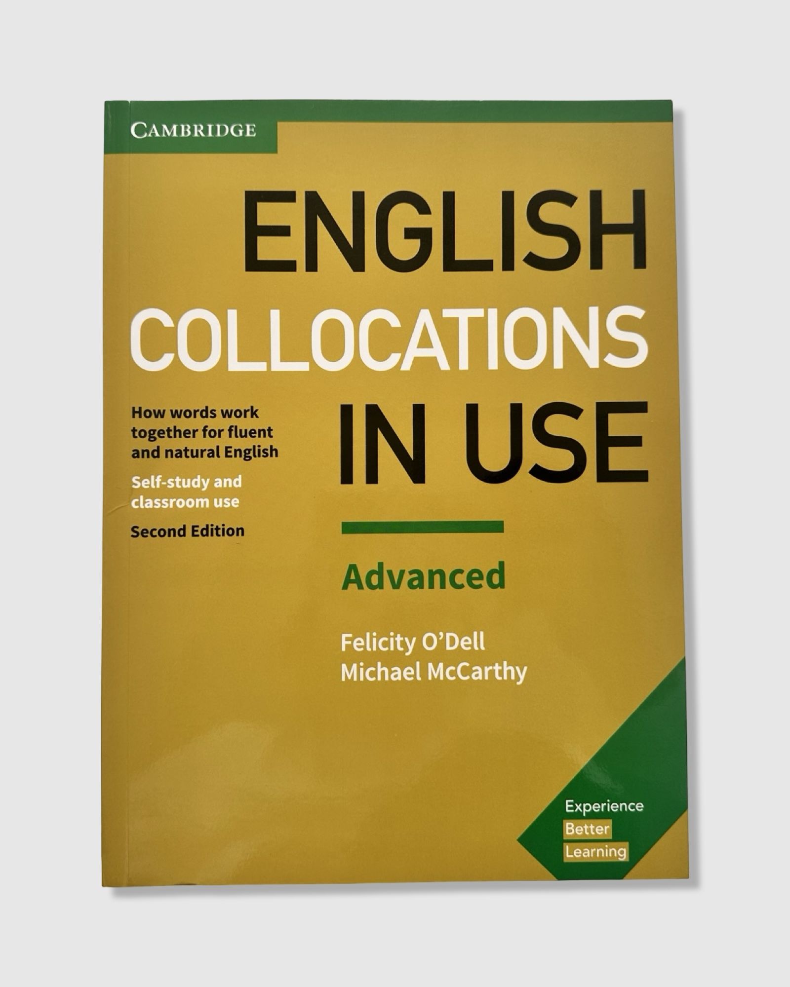 English Collocations in Use Advanced second edition полноформатный A4 ...