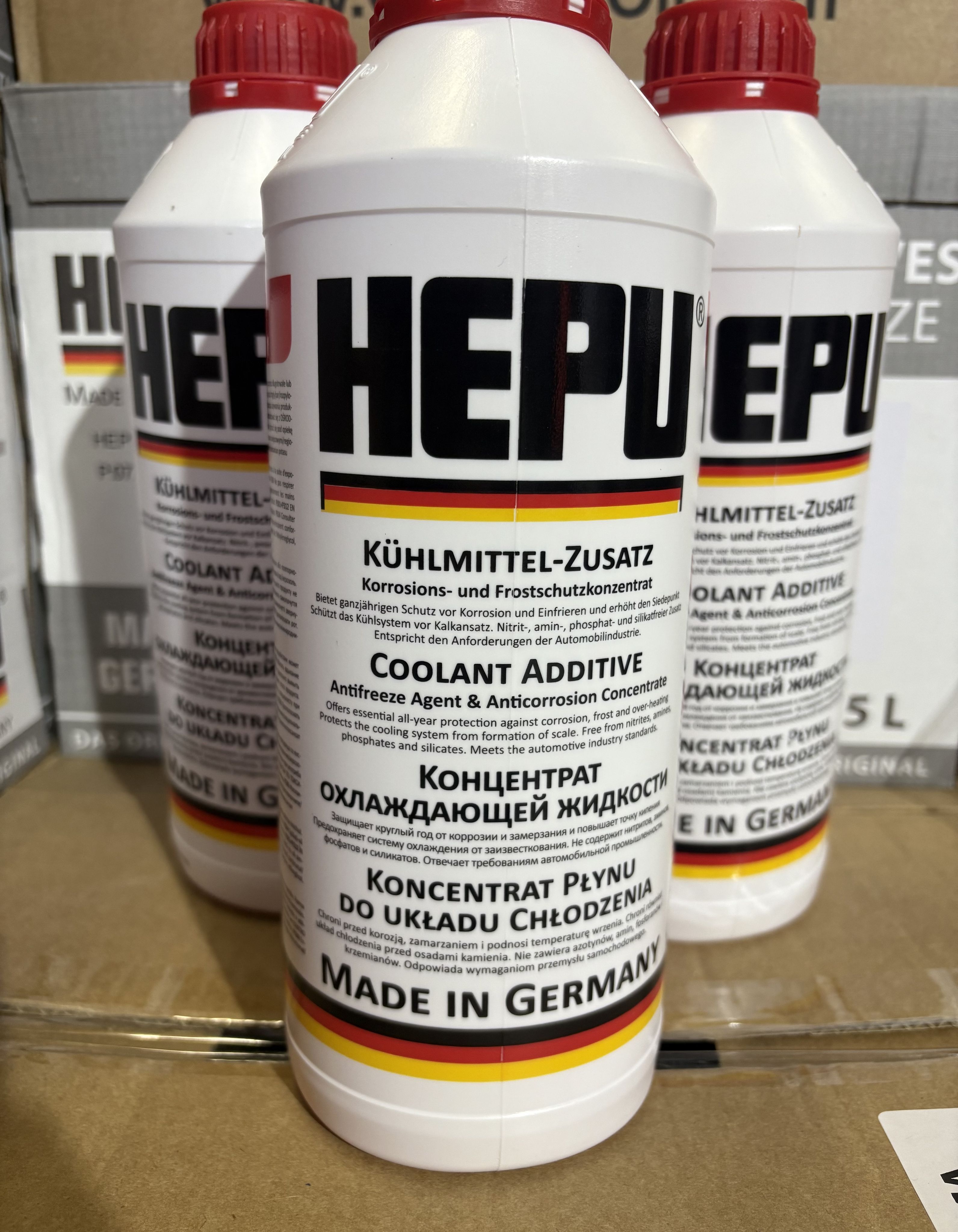HEPU Антифриз Coolant G12 концентрат красный 1,5 л P999G12 купить на ...
