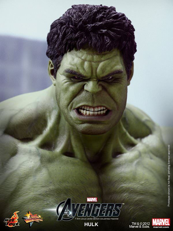 Hot Toys MMS186, The Avengers Hulk, Халк фигурка купить на OZON по ...