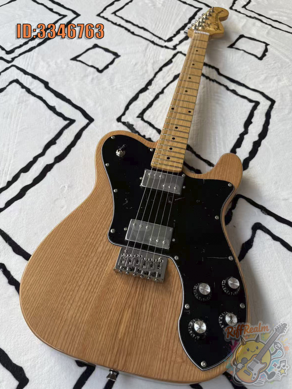Электрогитара Telecaster Wood & Black купить на OZON по низкой цене ...