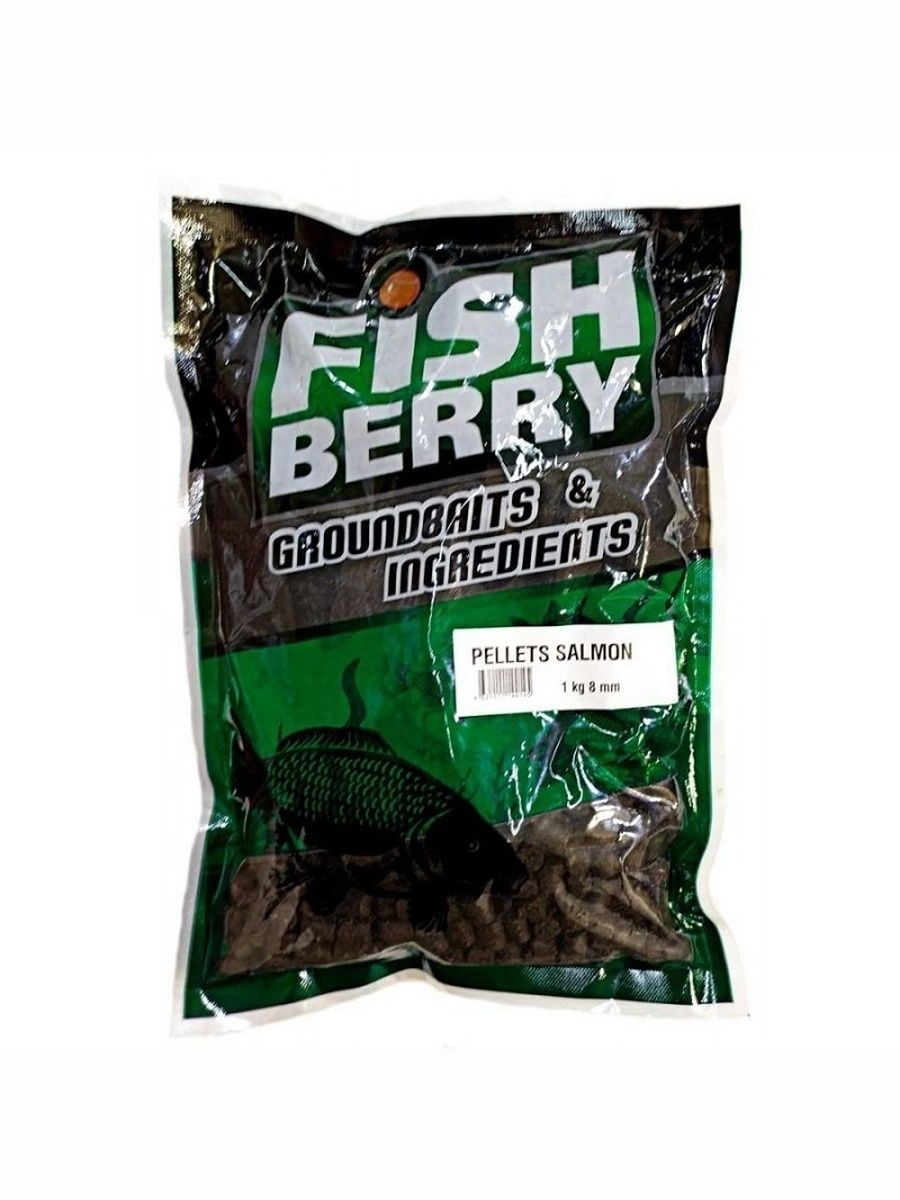 Пеллетс рыболовный 8 мм Лосось медленно растворимый Fishberry PELLETS ...