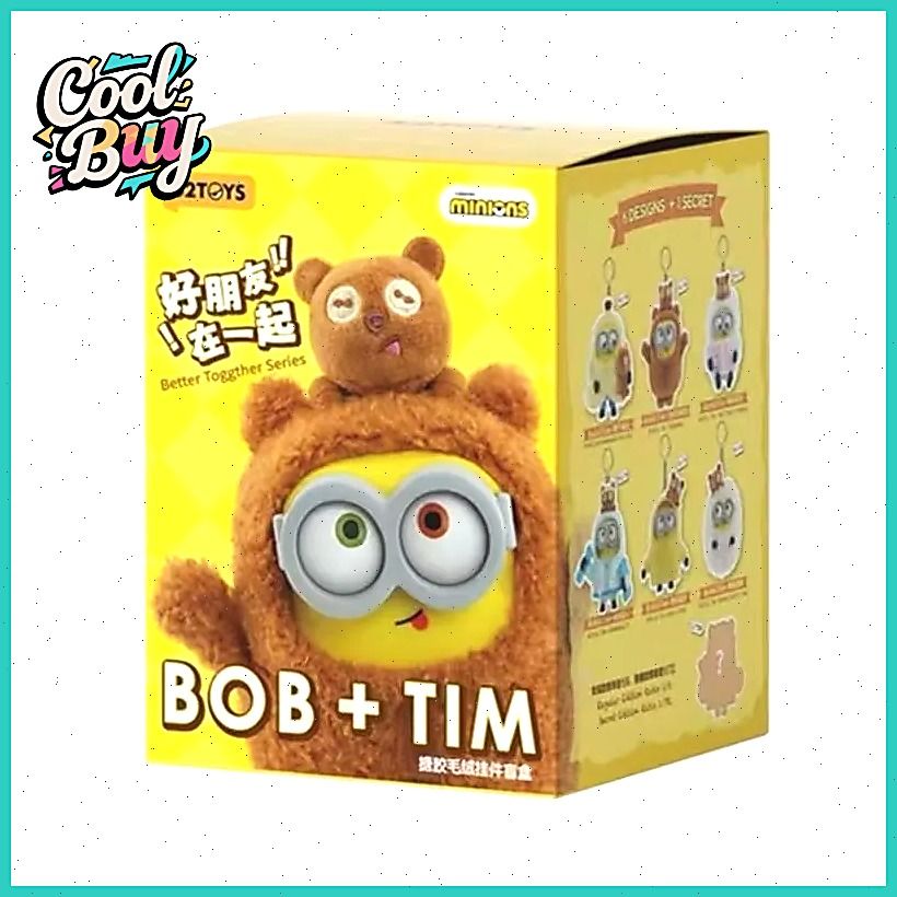 Фигурка-брелок 52TOYS Bob + Tim, серия Лучшие друзья , слепая коробка ...