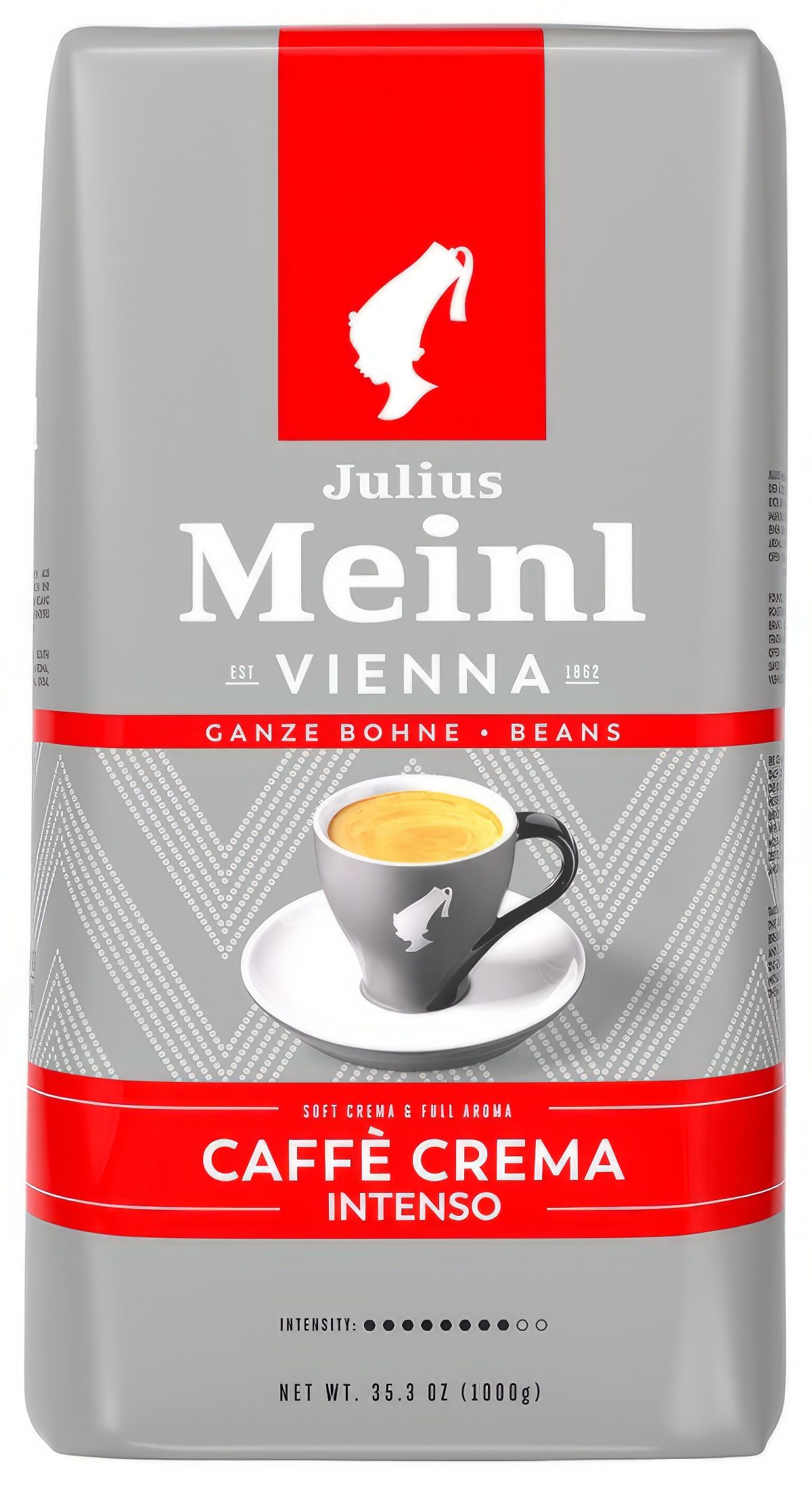 Кофе Julius Meinl Caffe Crema Intenso Trend Collection в зернах, 1кг ...