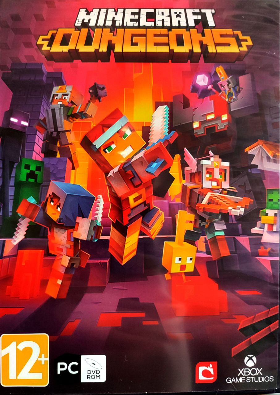 Minecraft: Dungeons. Игра PC DVD купить на OZON по низкой цене (3469478917)