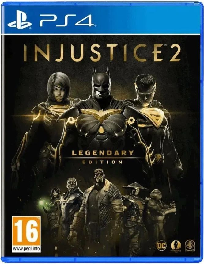 Игра Injustice 2. Legendary Edition (PlayStation 4, Русские субтитры ...