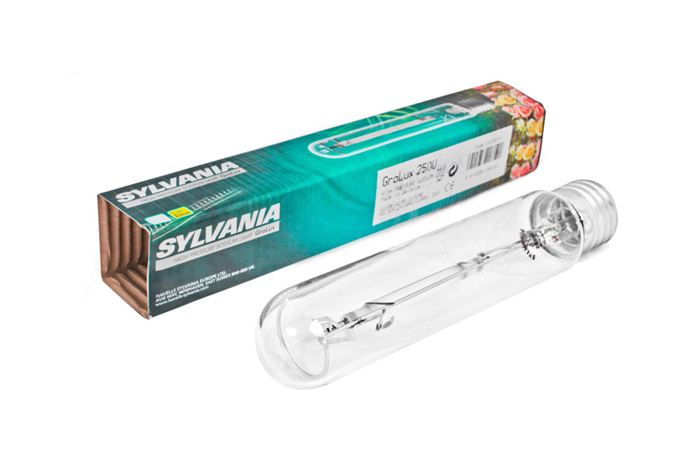 Газоразрядная лампа для цветения растений Sylvania ДНаТ GroLux 250 Вт ...