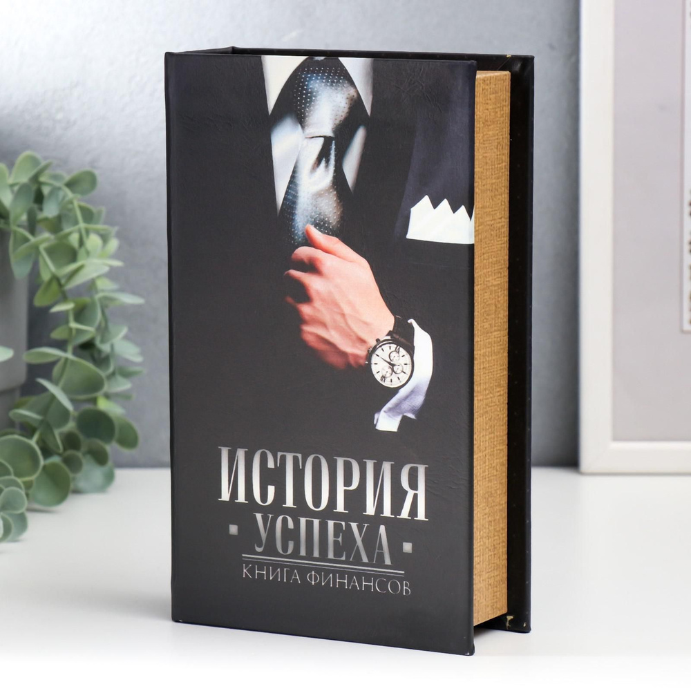 Сейф в форме книги "История успеха. Книга финансов" 21х13х5 см купить ...