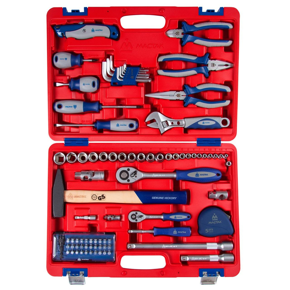 МАСТАК Набор инструментов универсальный, 83 предмета - купить по ...