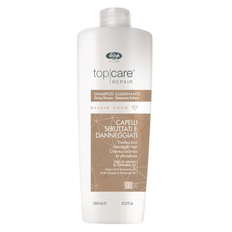 Lisap Milano Elixir Care шампунь-эликсир для восстановления и придания ...