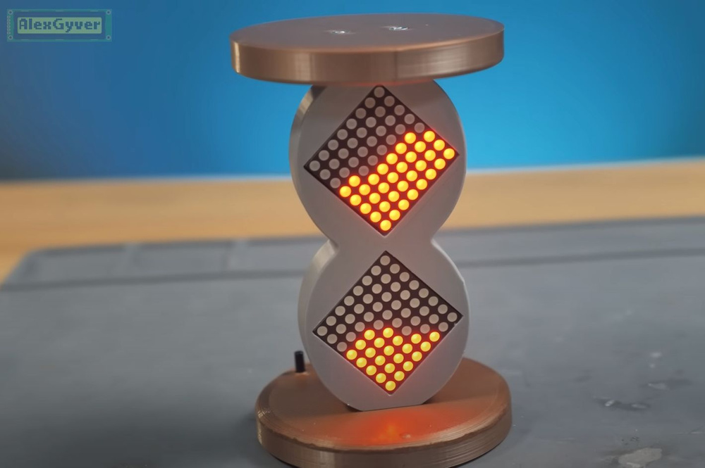 Корпус для цифровых песочных часов от AlexGyver - купить с доставкой по ...