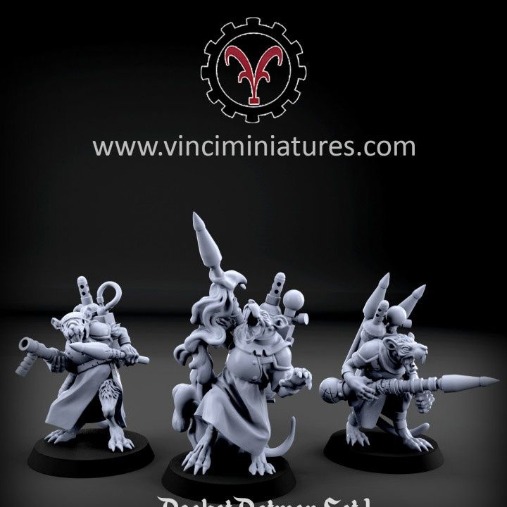 Миниатюра Skaven Rocket Engineers Set 1 - купить с доставкой по ...
