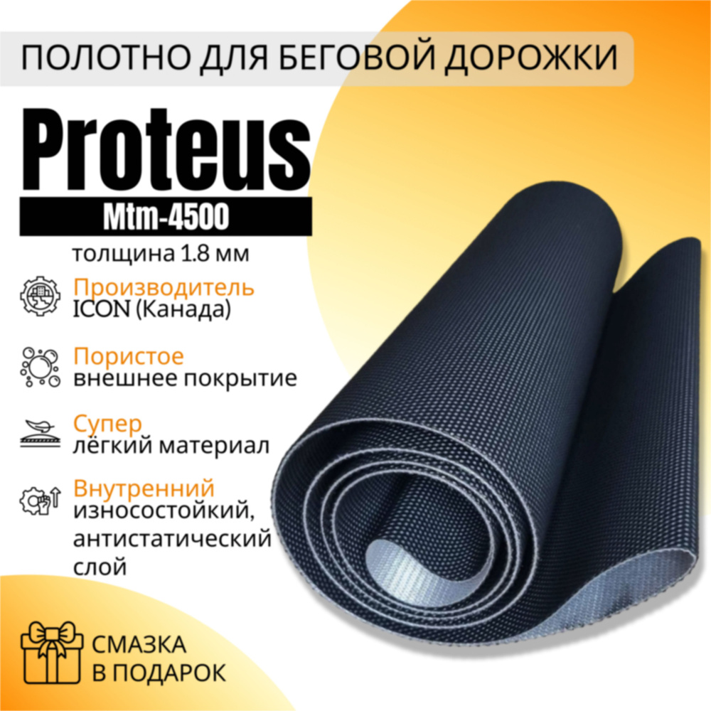 Полотно для беговой дорожки Proteus mtm-4500 купить по доступной цене с ...