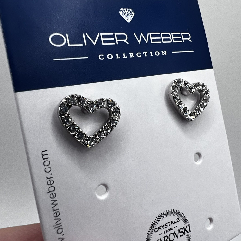 Oliver Weber Collection, Пусеты Единственная, серьги гвоздики, 22813R ...