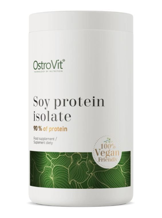 OstroVit Soy Protein Isolate, Изолят соевого белка, порошок 390г ...